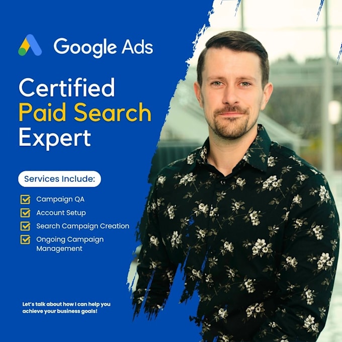 Setup, optimize and manage successful google ads campaigns by ...