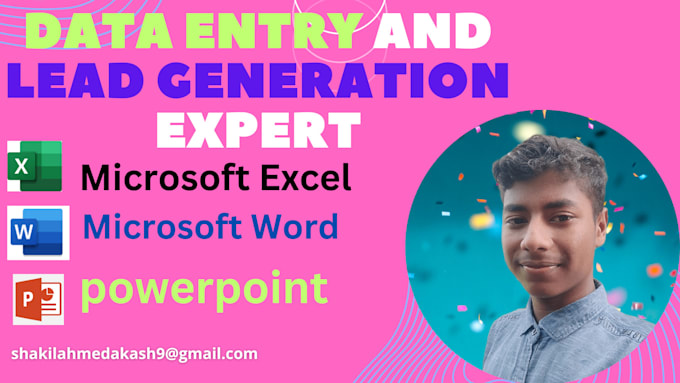 Do data entry , lead generation and copy paste by Shakil2007 | Fiverr