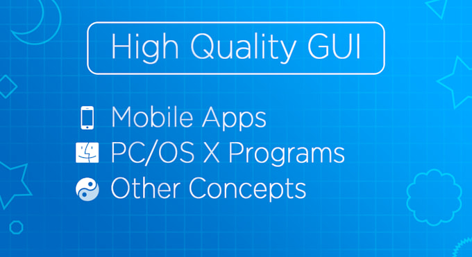 Create a great gui concept for your programs by Blackseed32 | Fiverr