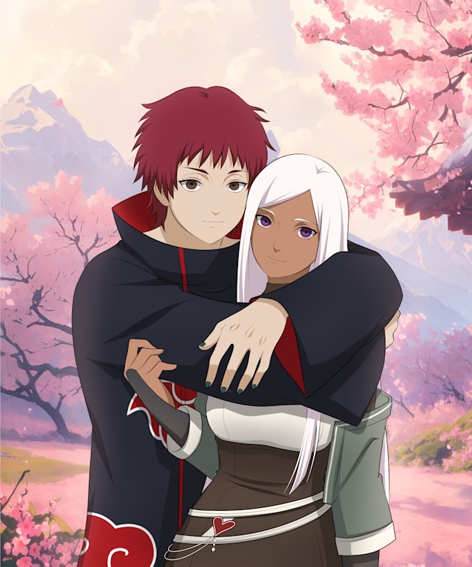 Draw anime oc self ship and yumeship art sfw nsfw by Merlenperida | Fiverr