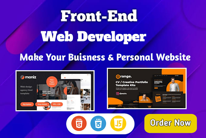 Developed Html Css And Javascript Website By Lazimmahudupol Fiverr
