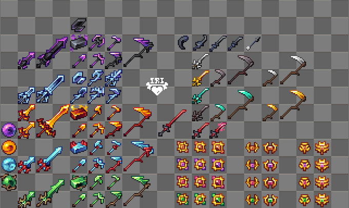 Do a high quality sprites by Idarkz_ | Fiverr