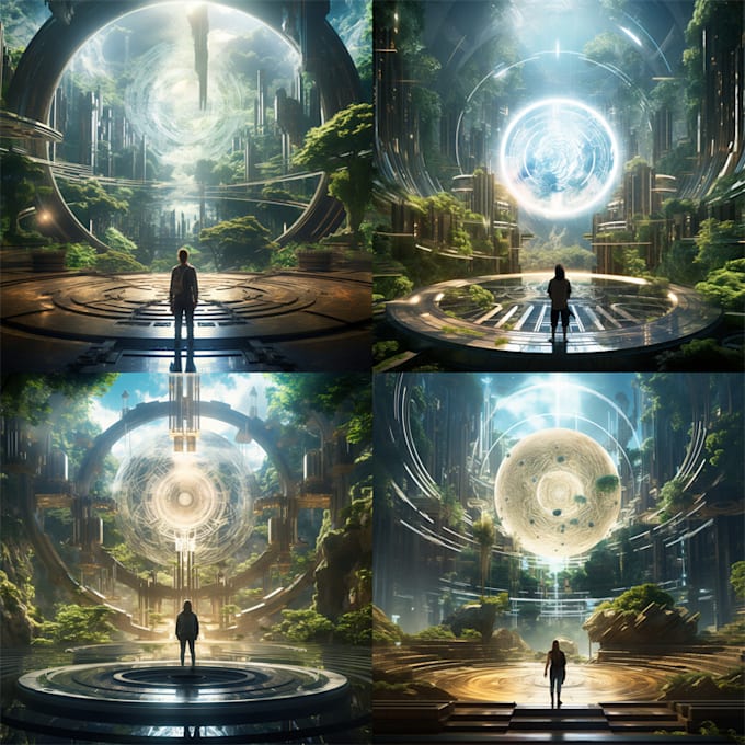 Create concept art with midjourney ai by Brendynbritney | Fiverr