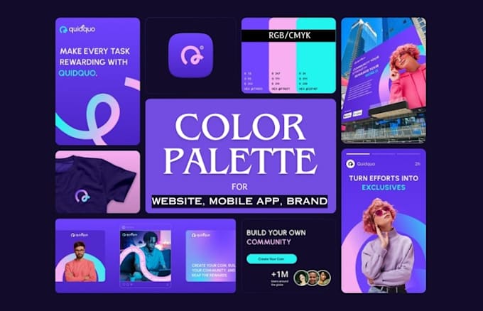Create color palette for your brand, website, logo by Hashiraziz555 ...