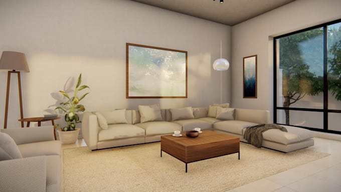 Give expert architectural modelling and rendering services by Sidrah9097 | Fiverr