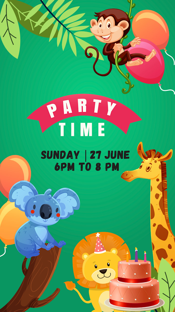 Create video invitation and animated invitation for events by ...