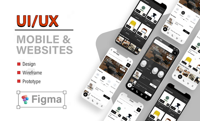 Do mobile app or website ui ux design or wireframe in figma by expert by Gohils | Fiverr