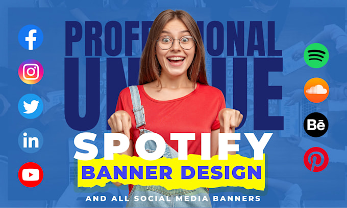 Design spotify banner or soundcloud for your music promotion by Engr ...