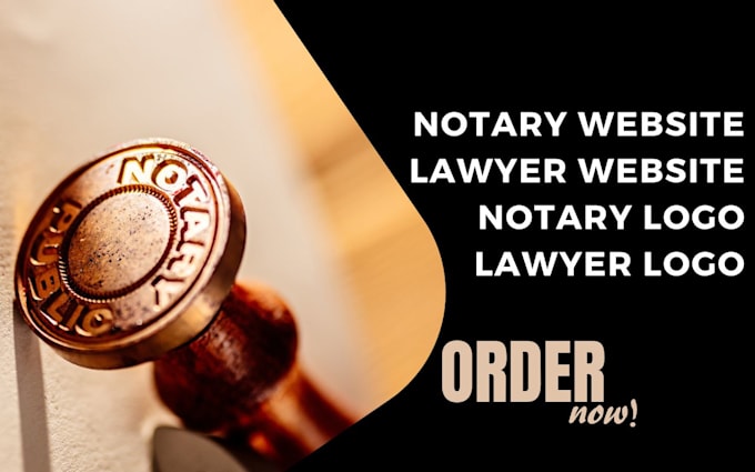 Build a highly responsive attorney website, lawyer website, notary ...