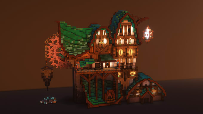 Build you any high quality minecraft builds by Ben_j_weber | Fiverr