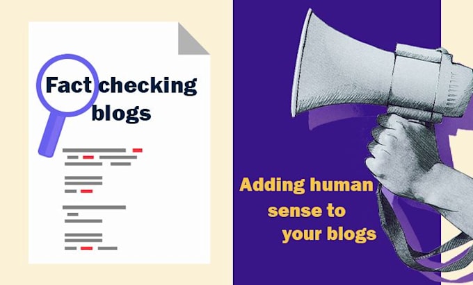 Fact check your contents generated with ai by Mini_thz | Fiverr