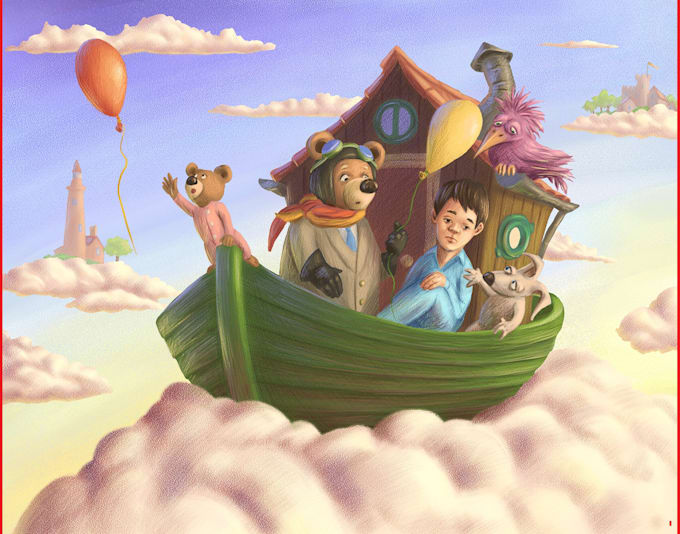 Draw professional children story book illustration and cover by Gavin ...