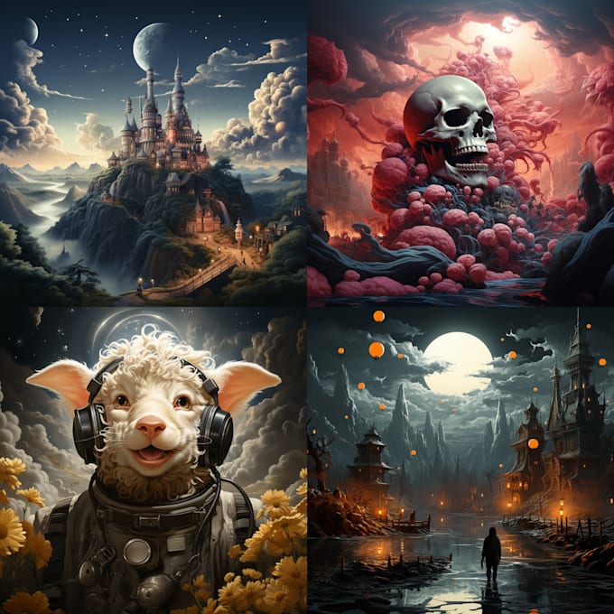 Create unique ai generated anime art for you by Yoiuoi304 | Fiverr