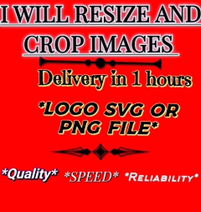 Resize and crop picture logo, png,jpeg,vector by Marketahs | Fiverr