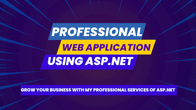 Build Asp Net Mvc Asp Net Core Professional Web Application By Nadirch Fiverr