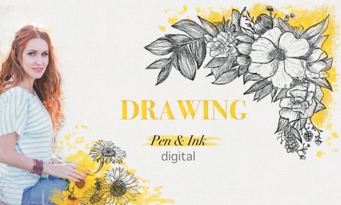 Create a realistic style sketch in pencil or ink by Rumira_ | Fiverr