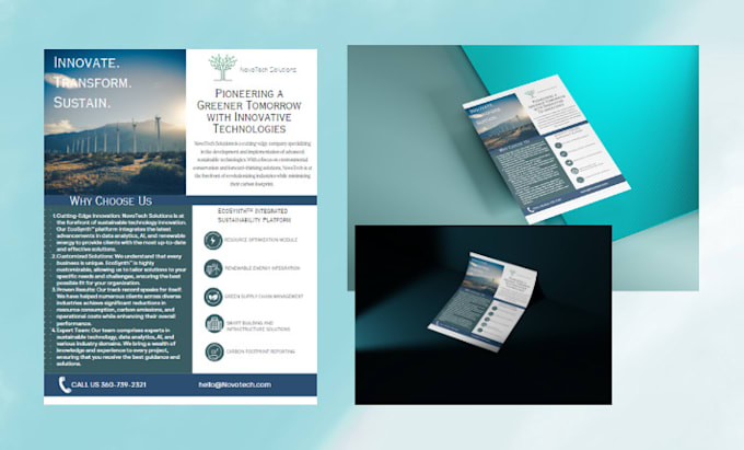 Design a one pager, sell sheet, or flyer for your business by Summer ...