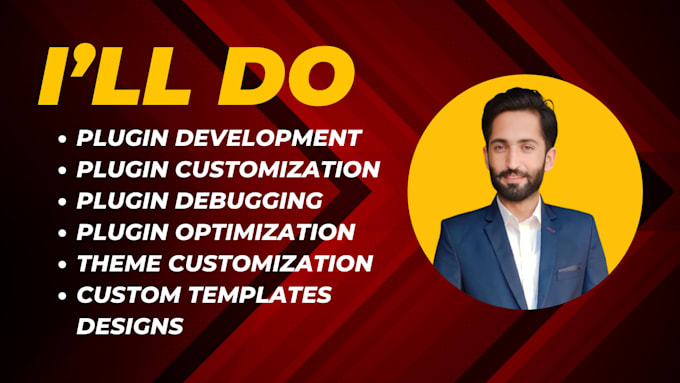 Create custom plugin development and changes in plugins by A_z_coder113 | Fiverr