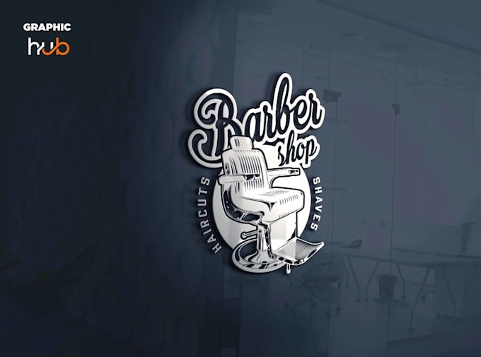 Design eye catching barber shop logo by Rlvk2fehlaf | Fiverr