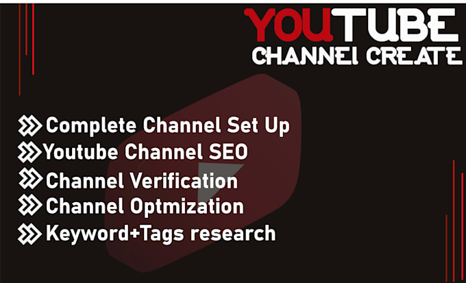 Create, setup, design and optimize youtube channel by Md_masud_sheikh ...