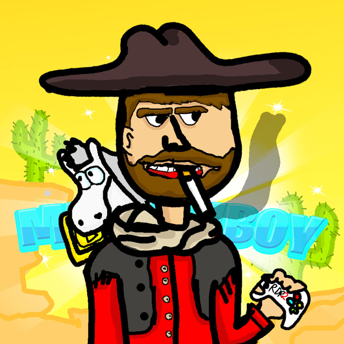 Professional logo with custom character design for you by Fiver_pasta ...