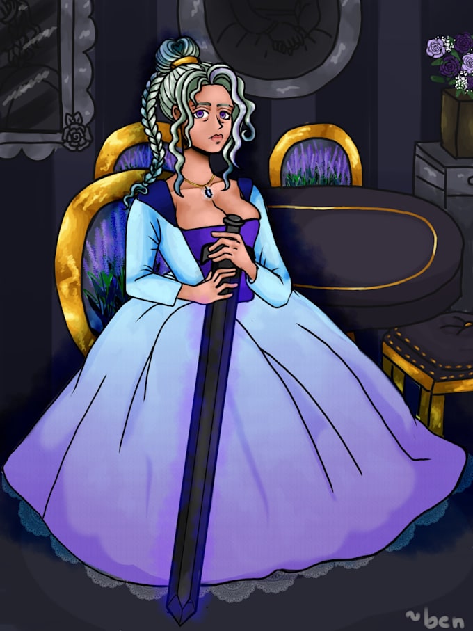 Draw a pleasant portrait of a character of your choice by Concubus | Fiverr