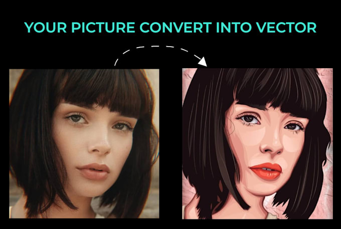 Create a stunning vector cartoon from your photo by Faizanoor826 | Fiverr