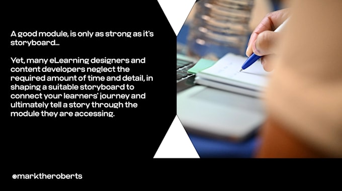Create a content storyboard for your elearning modules by ...