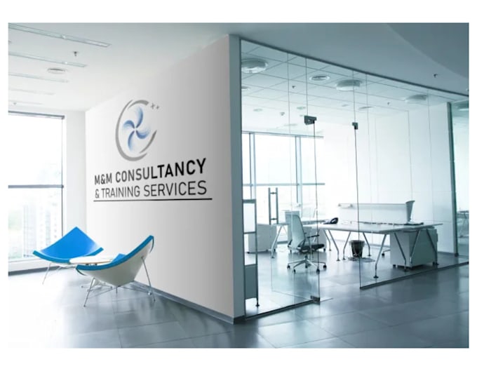 Design custom zoom virtual background with your logo by Mohamedrayan361 ...