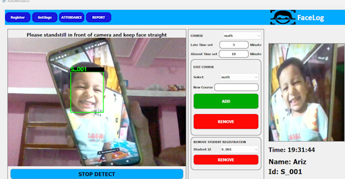 Do face recognition python project by Nazbul | Fiverr