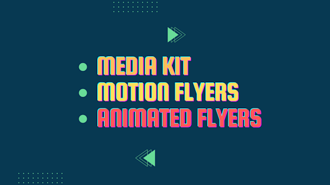 Design motion flyers for facebook,instagram, and others platform by ...
