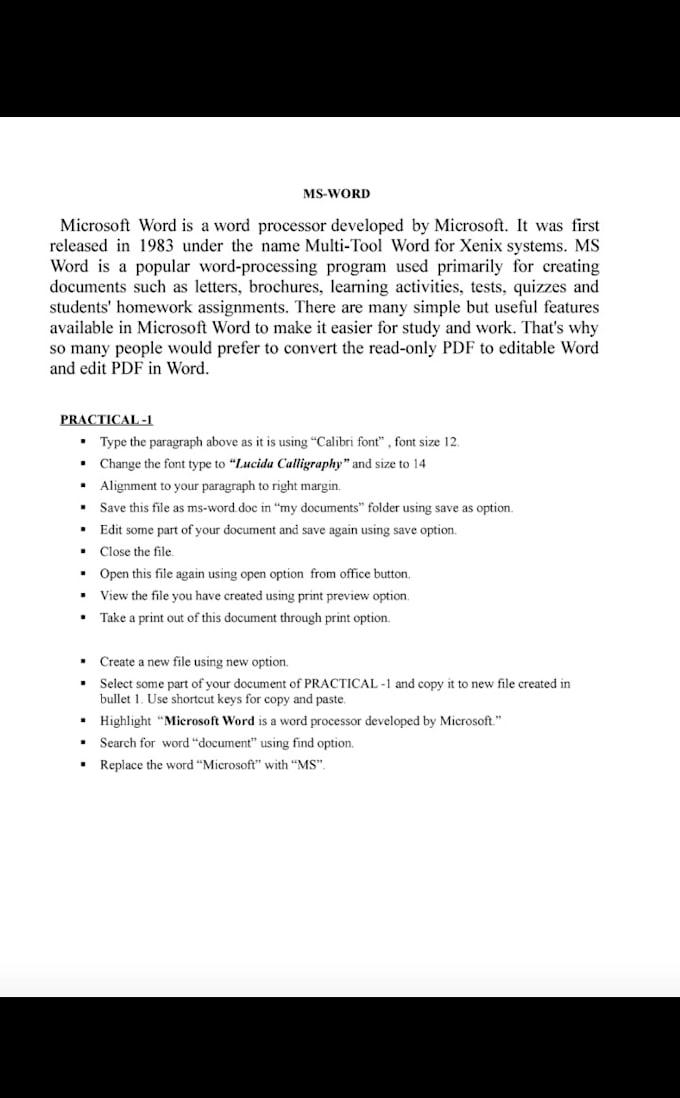 Format and design your microsoft word documents by Sehartanveer1 | Fiverr