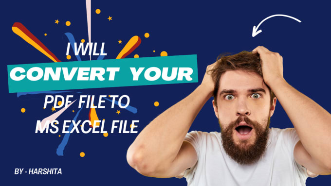 Covert your pdf file into ms excel file by Har138 | Fiverr Covert your pdf file into ms excel file by Har138 | Fiverr