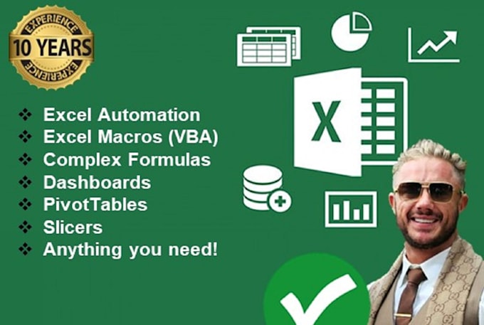Automate any of your excel needs by Excelwithkurtis | Fiverr