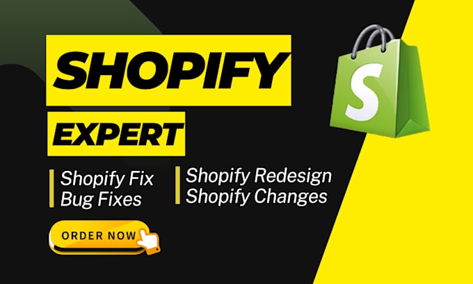 Do your shopify fix shopify changes and bug fixes by Expert_shoaib | Fiverr