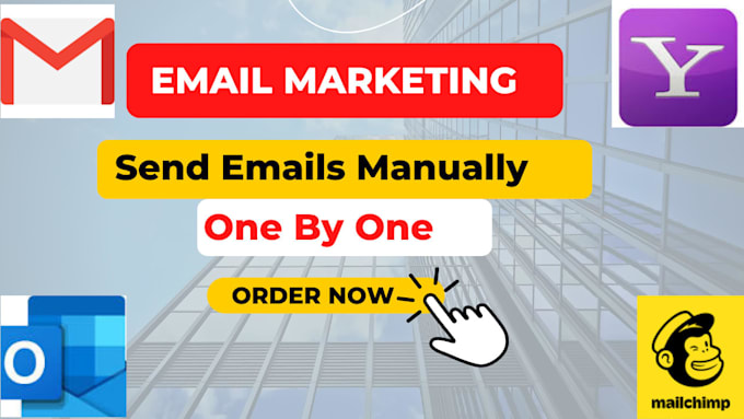 Send 500 emails manually one by one by Damiang16 | Fiverr