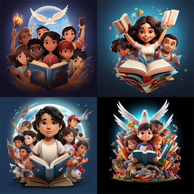 Create custom dall e and midjourney ai art by Harlengandy | Fiverr