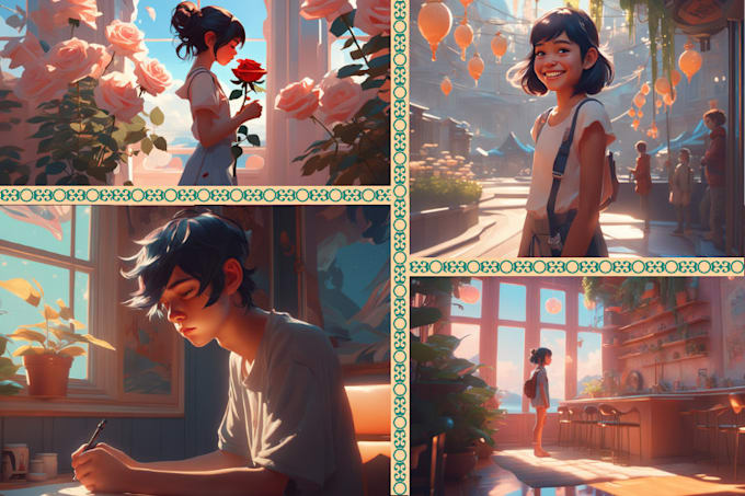 Create similar art illustrations for you by Rehankgm | Fiverr