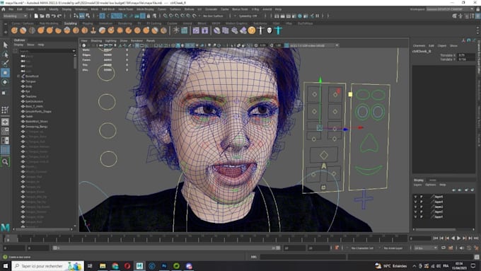 Make complex rig character and design by Chachymodel | Fiverr