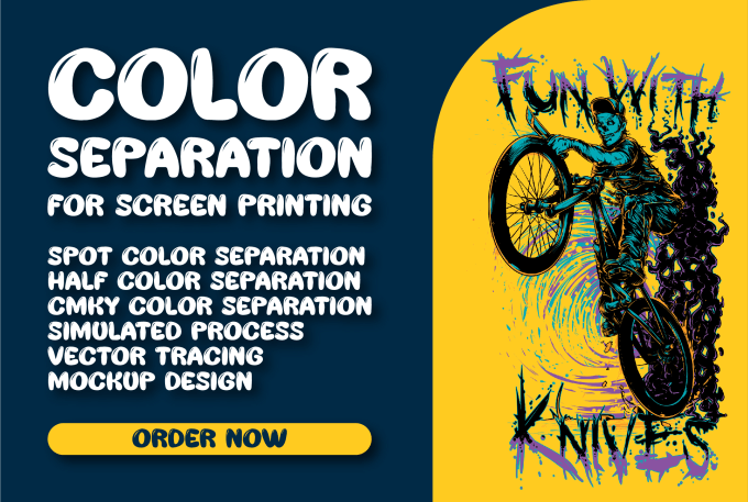 Do professional cmyk, spot, halftone color separation for screen ... Do professional cmyk, spot, halftone color separation for screen ...