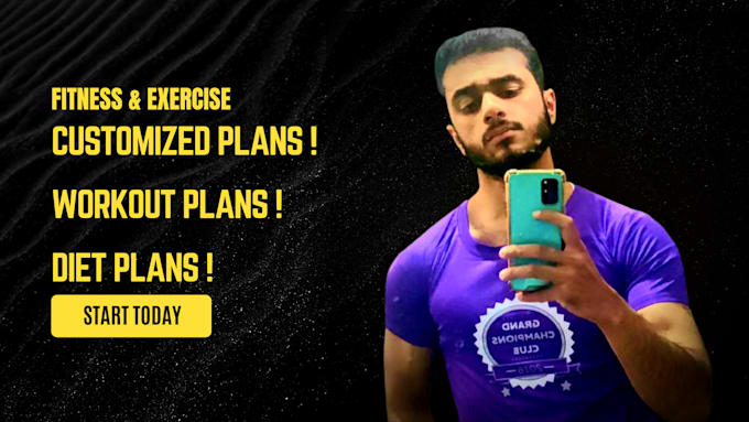 Create a professional diet and workout plan by Maulvi420 | Fiverr