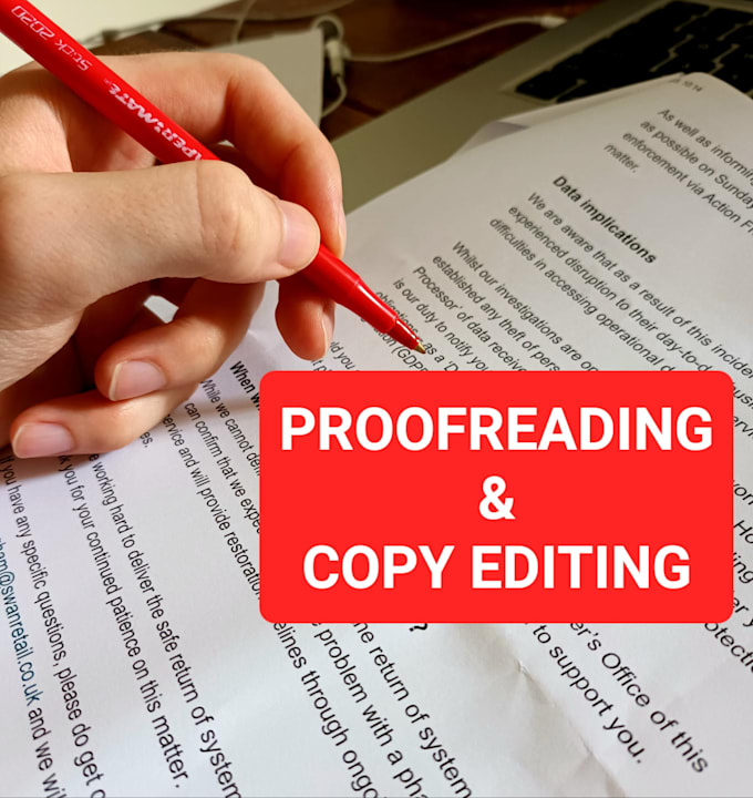 Be your dedicated proofreader and copy editor by Reed_c | Fiverr