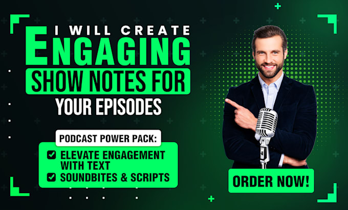 Create podcast show notes plus up to 84 pages of content from one ...