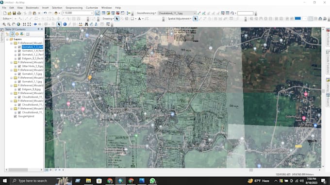 Quickly and georefence your map boundary or map image by Salmakhanam043 | Fiverr