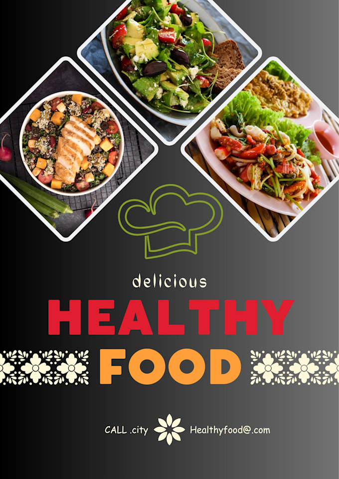 Design professional food flyer by Afira99 | Fiverr