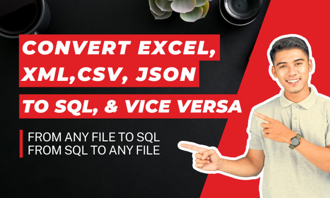 Convert Excel Xml Csv And Json To Sql And Vice Versa By Moulshee