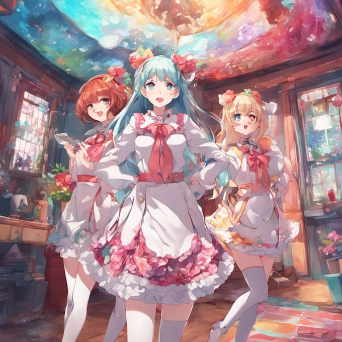 Design high resolution live2d vtuber model, anime character model ...