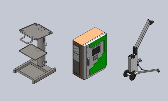 Sheet metal , fixture designs , machinery components and tool designs ...