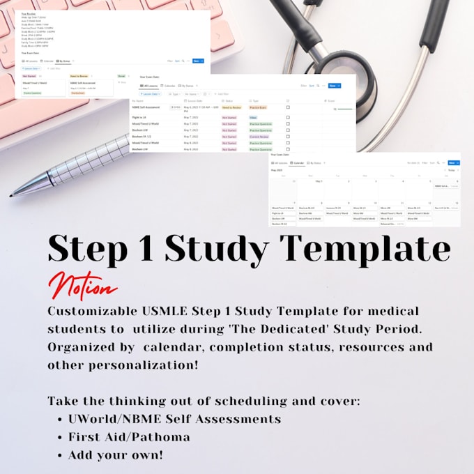 Design your usmle step exam study plan by Roymiller1823 | Fiverr