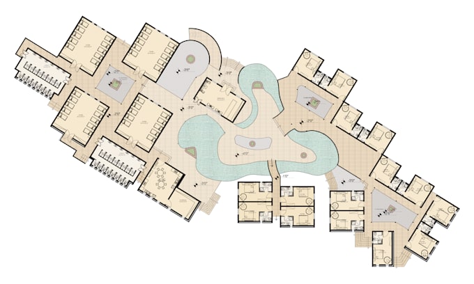Design suberb 2d 3d architectural floor plans by Usmanakbar1800 | Fiverr
